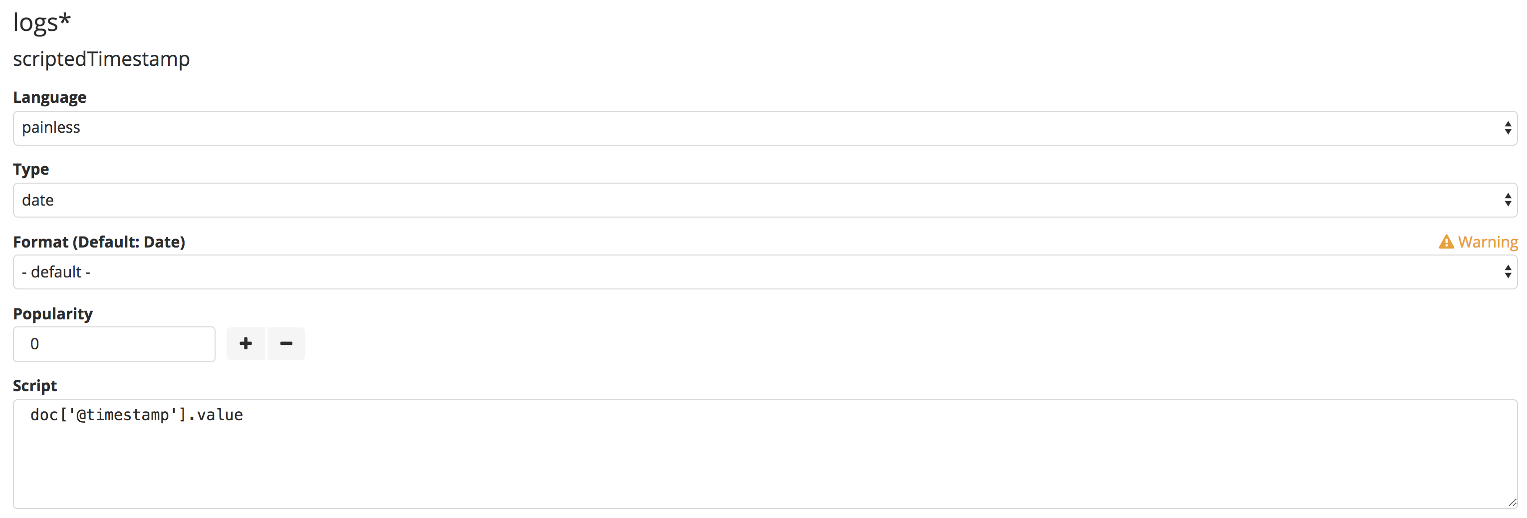 Filters On Scripted Date Fields Don T Work · Issue 19923 · Elastic Kibana · Github