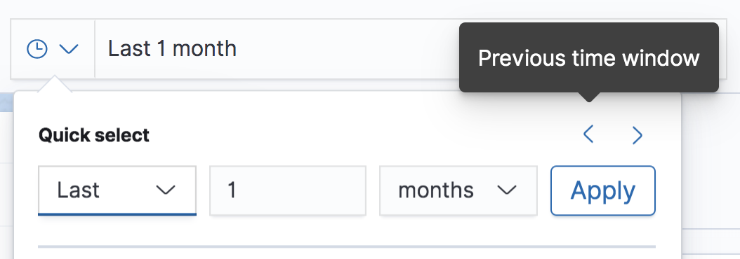 [EuiSuperDatePicker] Use date math intervals for previous and next time windows · Issue #2034 ...