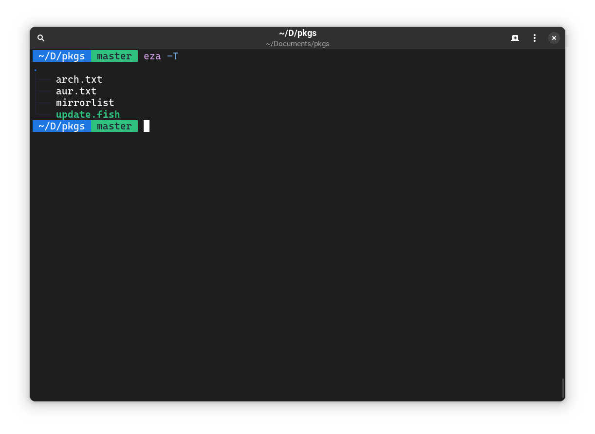bug: `-T --tree` line-drawing characters color hard to see · Issue #220 · eza-community/eza · GitHub