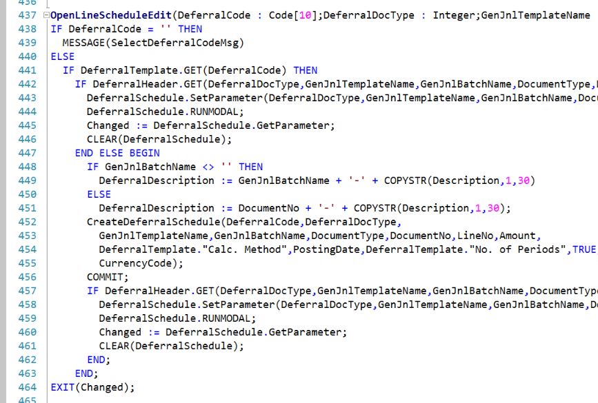 [Function Expose] OpenLineScheduleEdit in Codeunit 1720 Deferral Utilities · Issue #511 ...