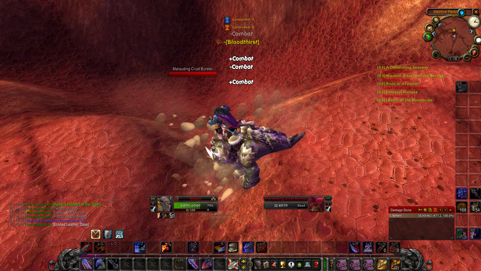 [NPC] Marauding Crust Burster, Fulgorge · Issue #1620 · SunwellWoW ...