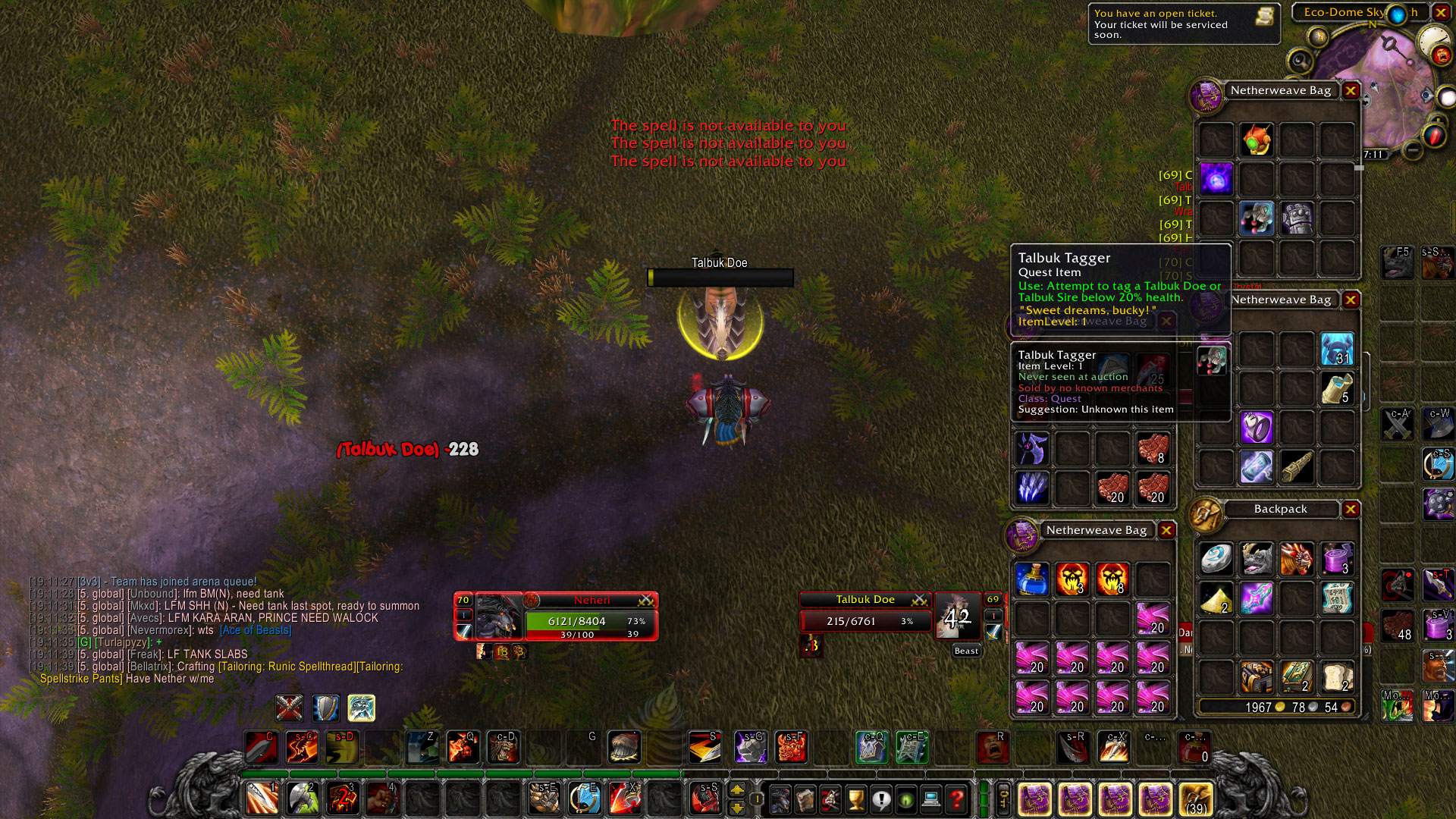 [Critical][Quest]Creatures of the Eco-Domes · Issue #3775 · SunwellWoW ...