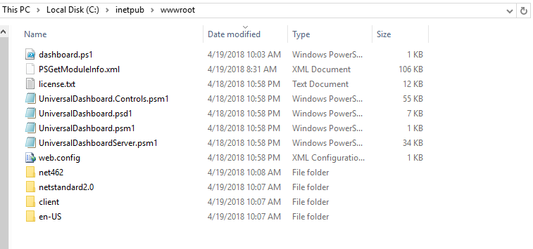 Unable to deploy on IIS · Issue #86 · ironmansoftware/universal-dashboard · GitHub