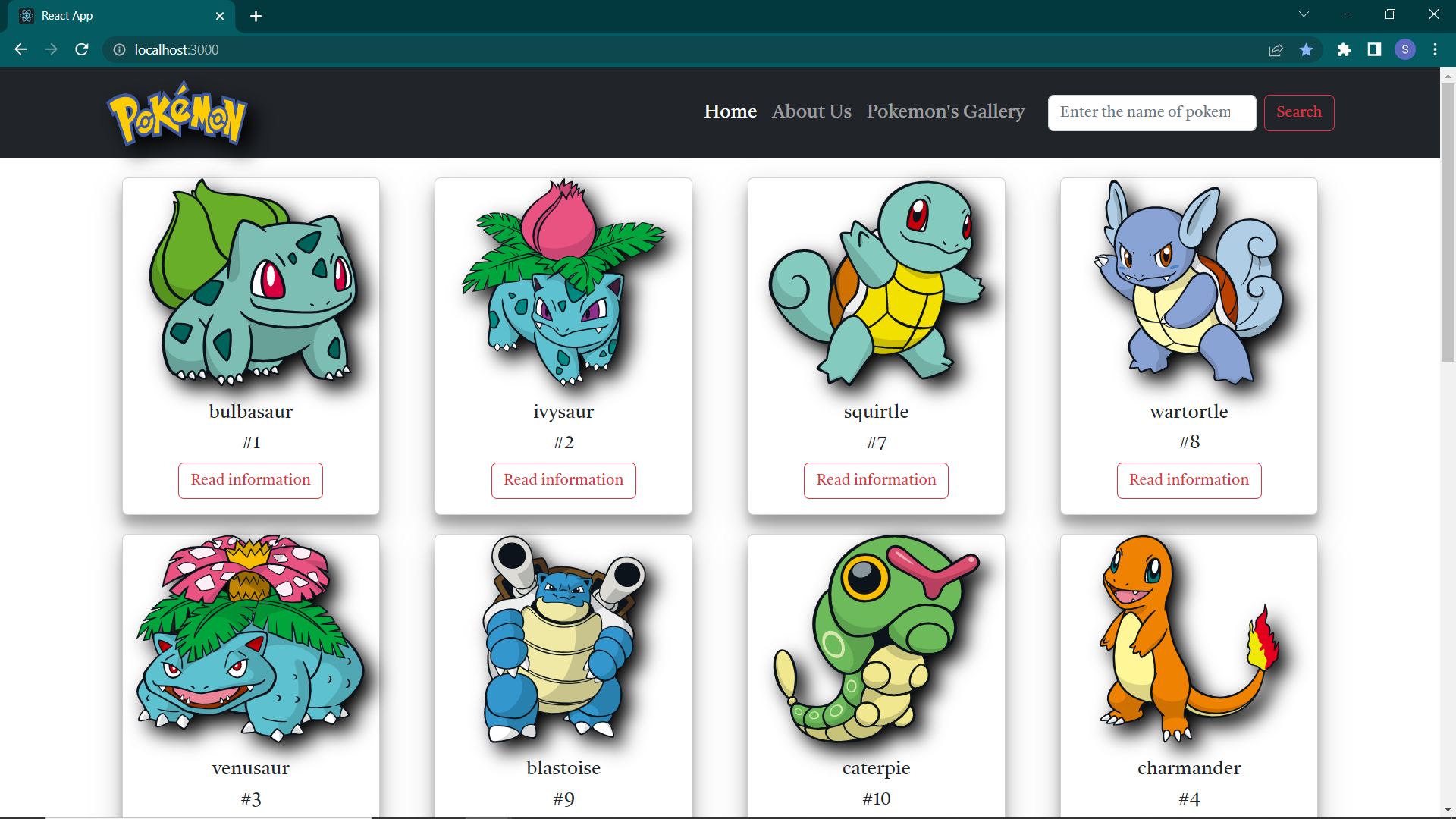 GitHub - Sanketkondhalkar/Pokemon: This is a pokemon website that is ...