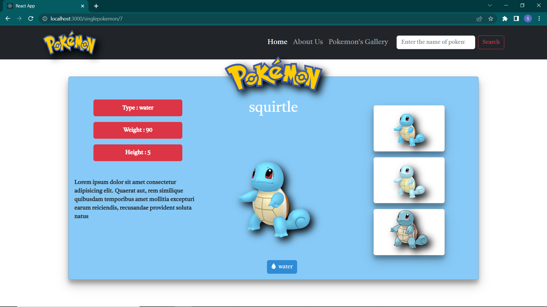 GitHub - Sanketkondhalkar/Pokemon: This is a pokemon website that is created using pokemon web ...
