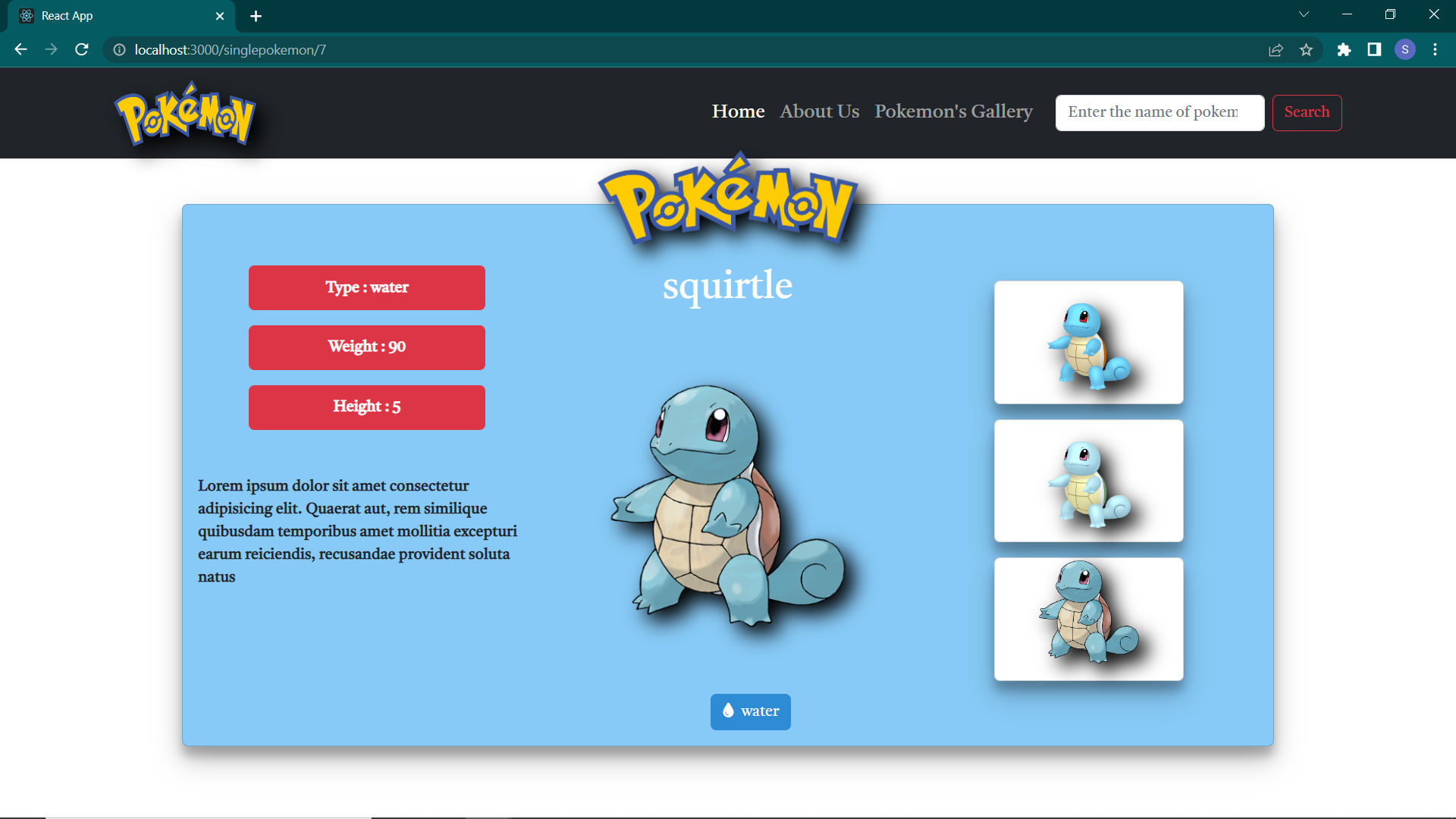 GitHub - Sanketkondhalkar/Pokemon: This is a pokemon website that is created using pokemon web ...