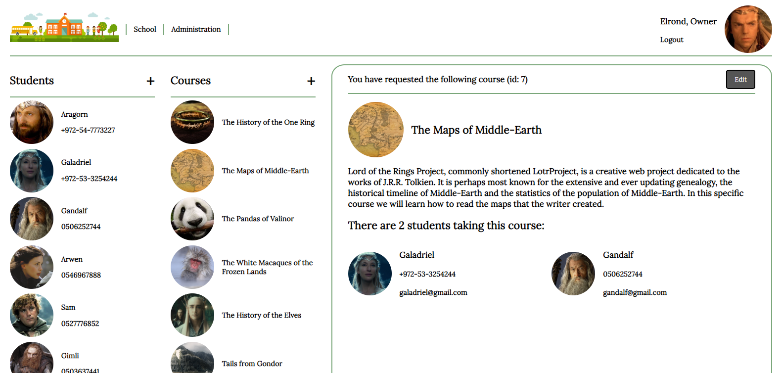 GitHub - itayperry/School-Project