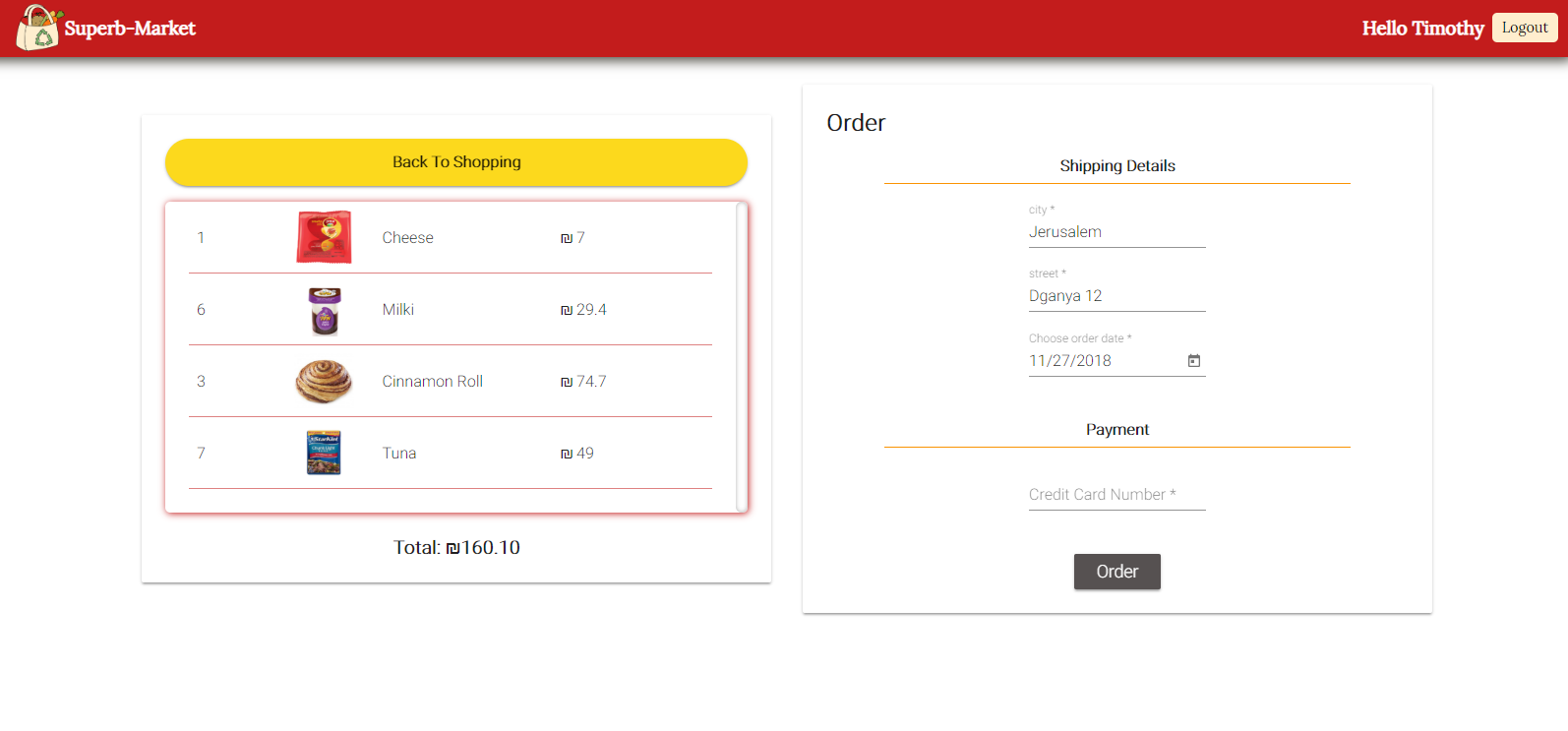 GitHub - itayperry/supermarket: MEAN Stack project
