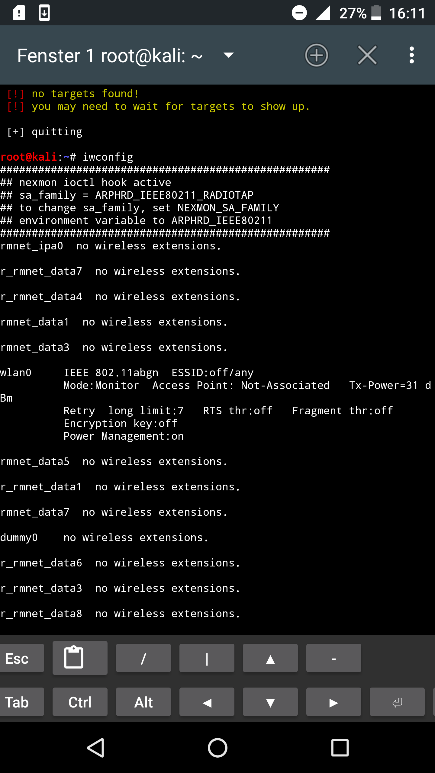 kali nethunter/wifite no found target · Issue #1107 · offensive-security/kali-nethunter · GitHub
