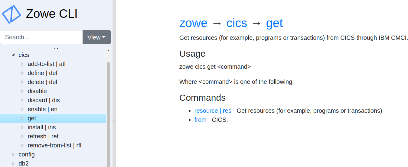 help-web formatting problems with long, multiline descriptions · Issue #319 · zowe/imperative ...