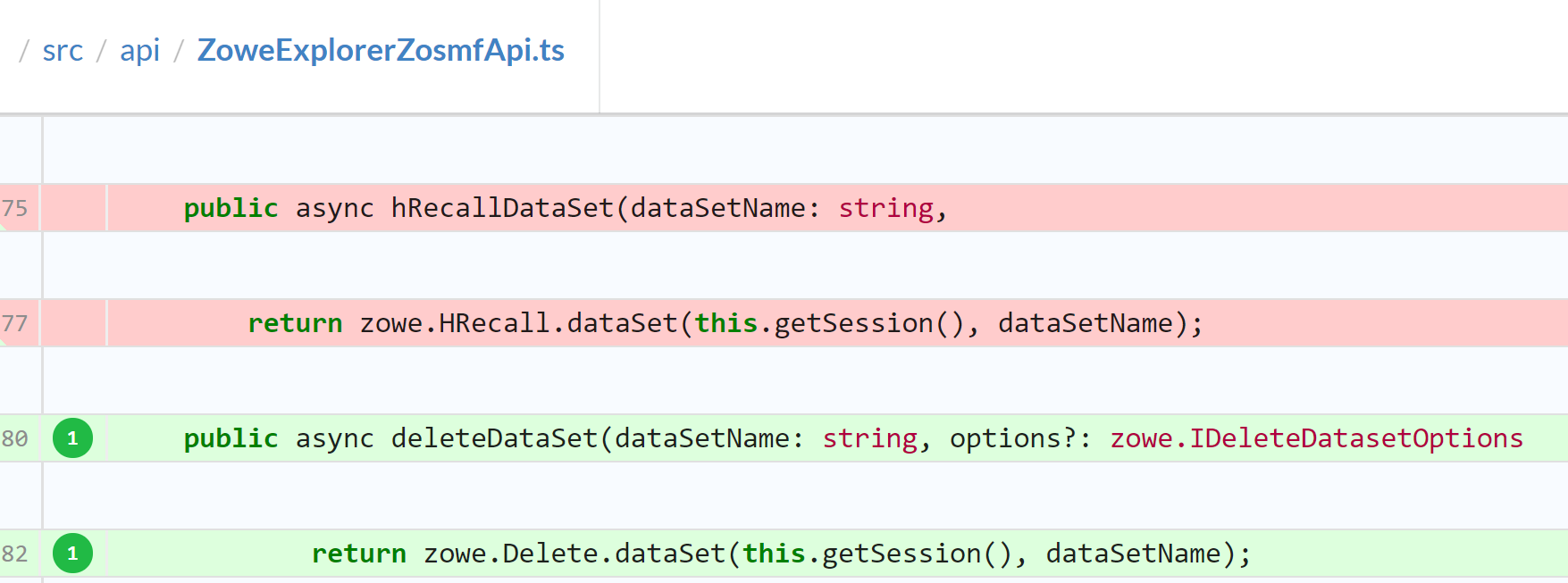 Increase coverage for ZoweExplorerZosmfApi · Issue #819 · zowe/zowe-explorer-vscode · GitHub