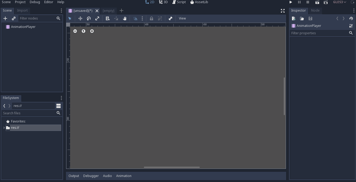 Output tab showing above Animation tab · Issue #32840 · godotengine ...