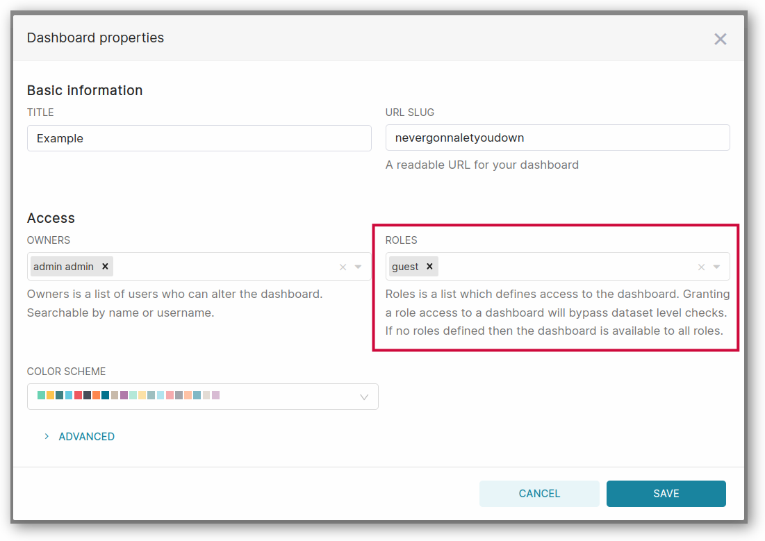 Track dashboard's RBAC role in CLI export/import · Issue #17660 · apache/superset · GitHub