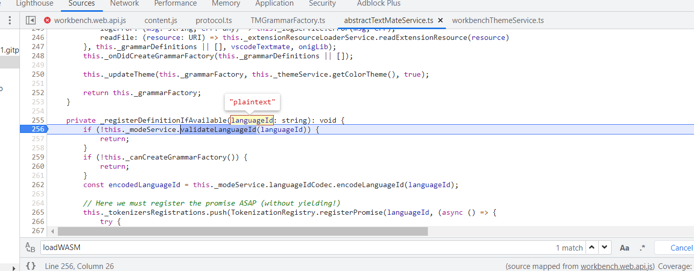 Vscode-textmate to do syntax coloring · Issue #7070 · gitpod-io/gitpod · GitHub