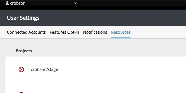 Settings & Profile navigation selection should slide, not drop in · Issue #3889 · openshiftio ...