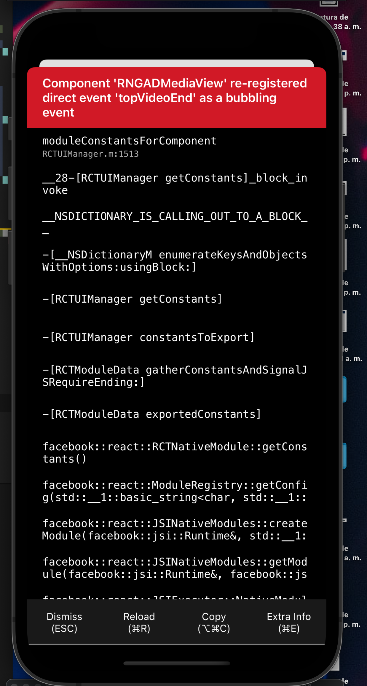 Invariant Violation: Tried to register two views with the same name RNGADNativeView · Issue #174 ...