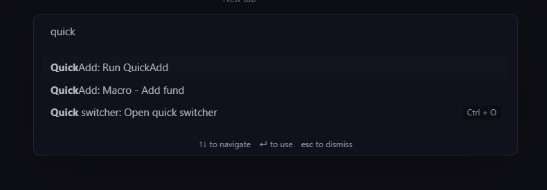 [BUG] No command selected for macro in newer version. · Issue #480 · chhoumann/quickadd · GitHub