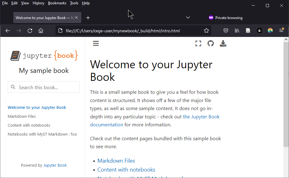 Unusual behavior on lefthand TOC · Issue #1892 · jupyter-book/jupyter-book · GitHub