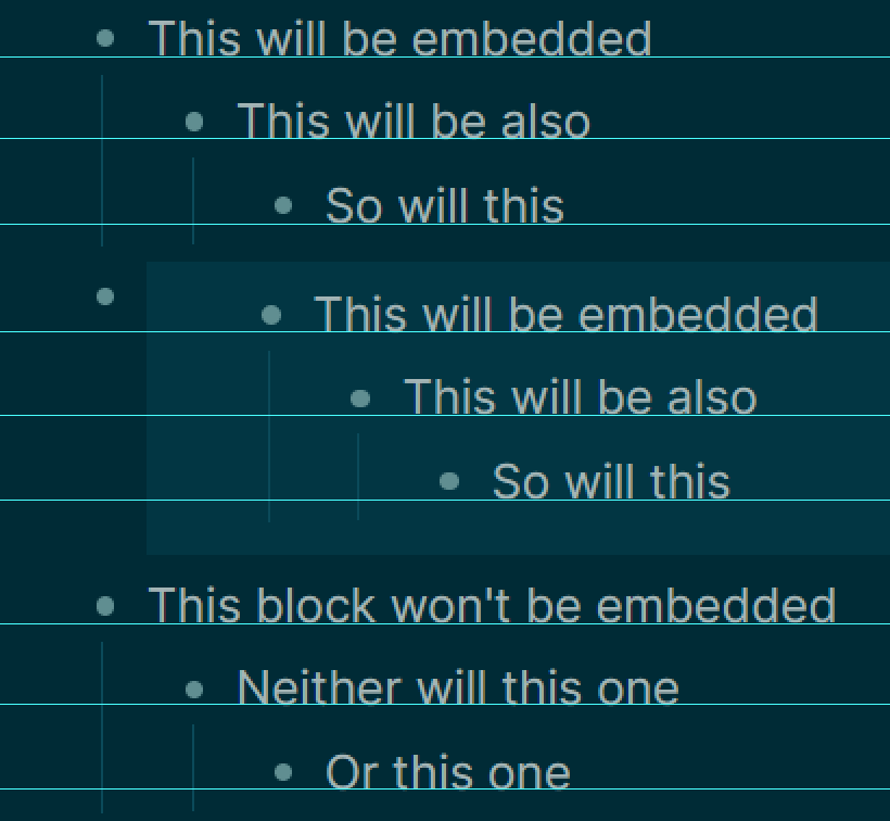 Vertically Offset Bullet Rendering Of Embedded Blocks · Issue 9826 · Logseqlogseq · Github