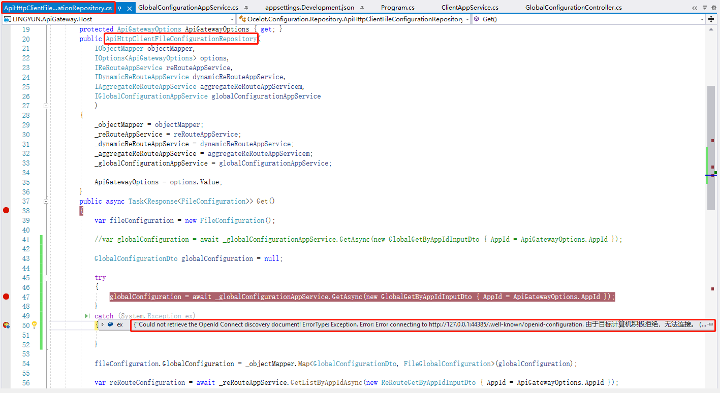 LINGYUN.ApiGateway.Host启动后报错 · Issue #198 · colinin/abp-next-admin · GitHub
