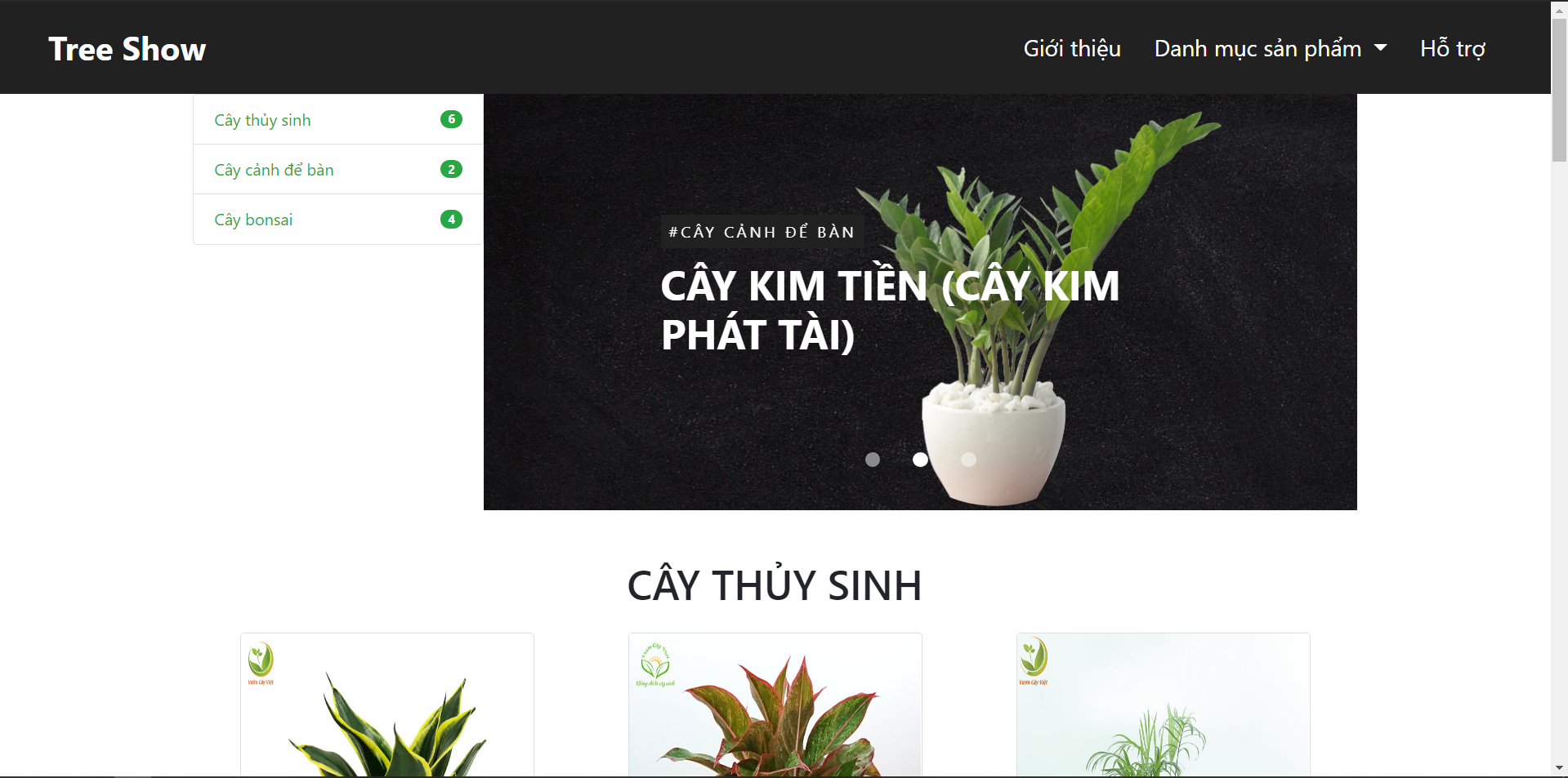 GitHub - Caotrungthanh/ShoppingTree: Website giới thiệu cây cảnh