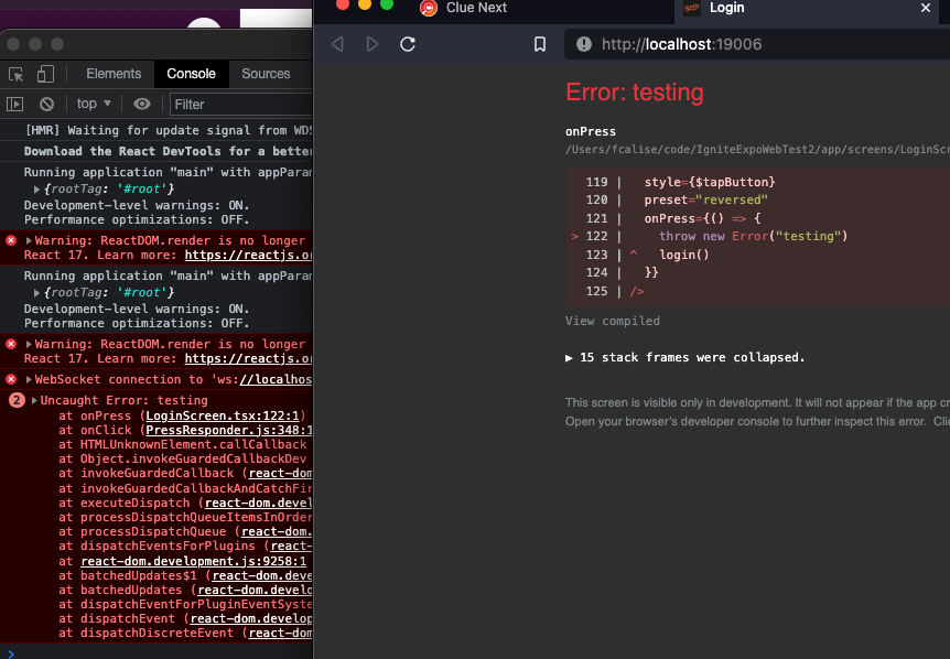 Fix Various Issues Launching New Template · Issue 2233 · Infinitered 
