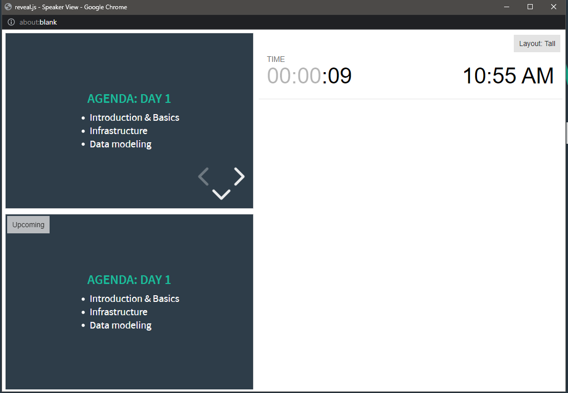 Speaker view broken · hakimel reveal.js · Discussion #3279 · GitHub