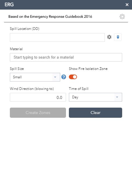 UI Improvements for main ERG workflow · Issue #32 · Esri/solutions-erg ...