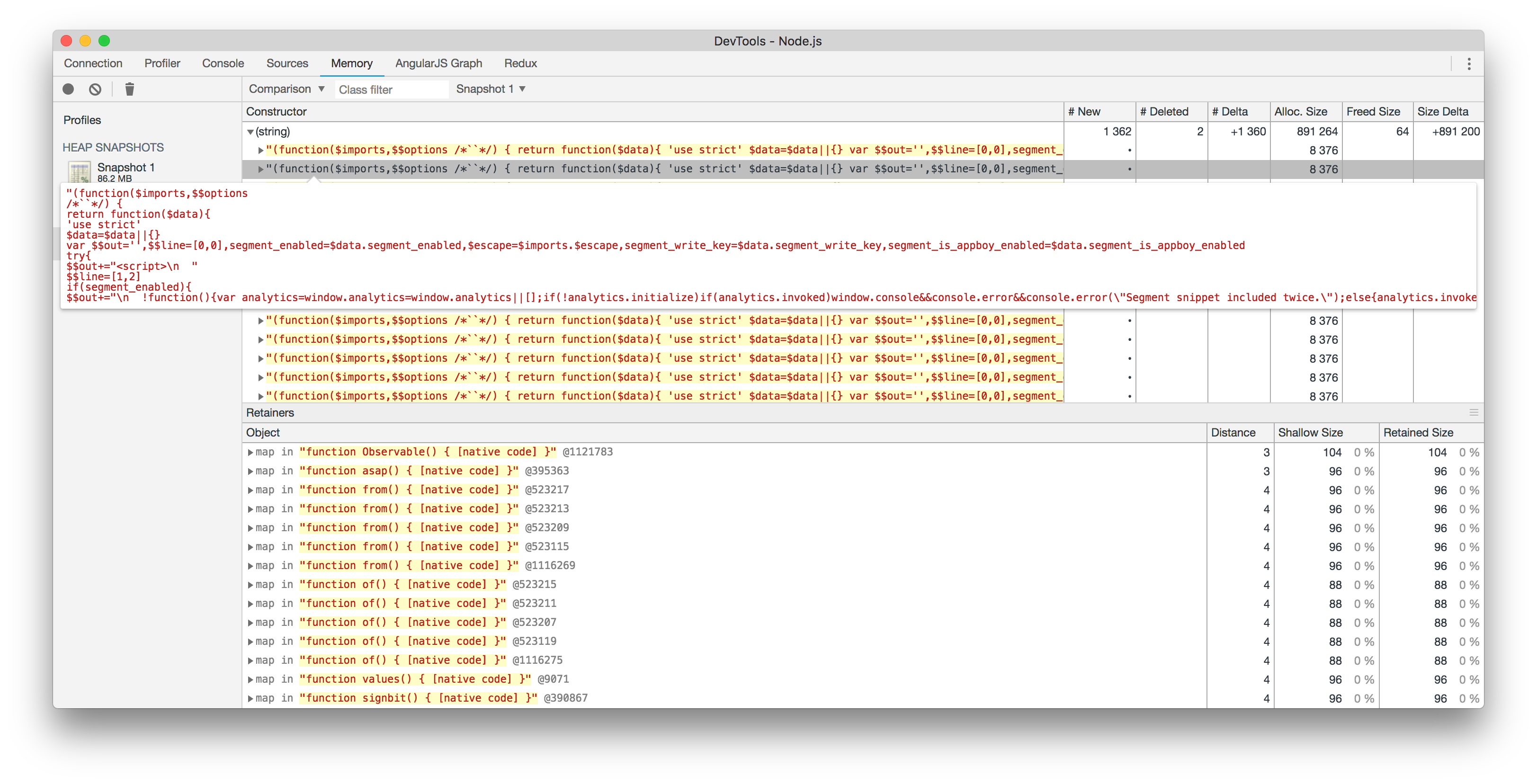 Question On Memory Growing · Issue 1167 · Koajskoa · Github 