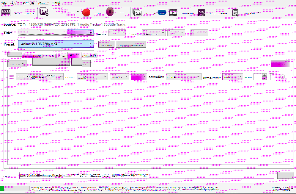 Purple Artifacts while Using Handbrake · Issue #4894 · HandBrake/HandBrake · GitHub