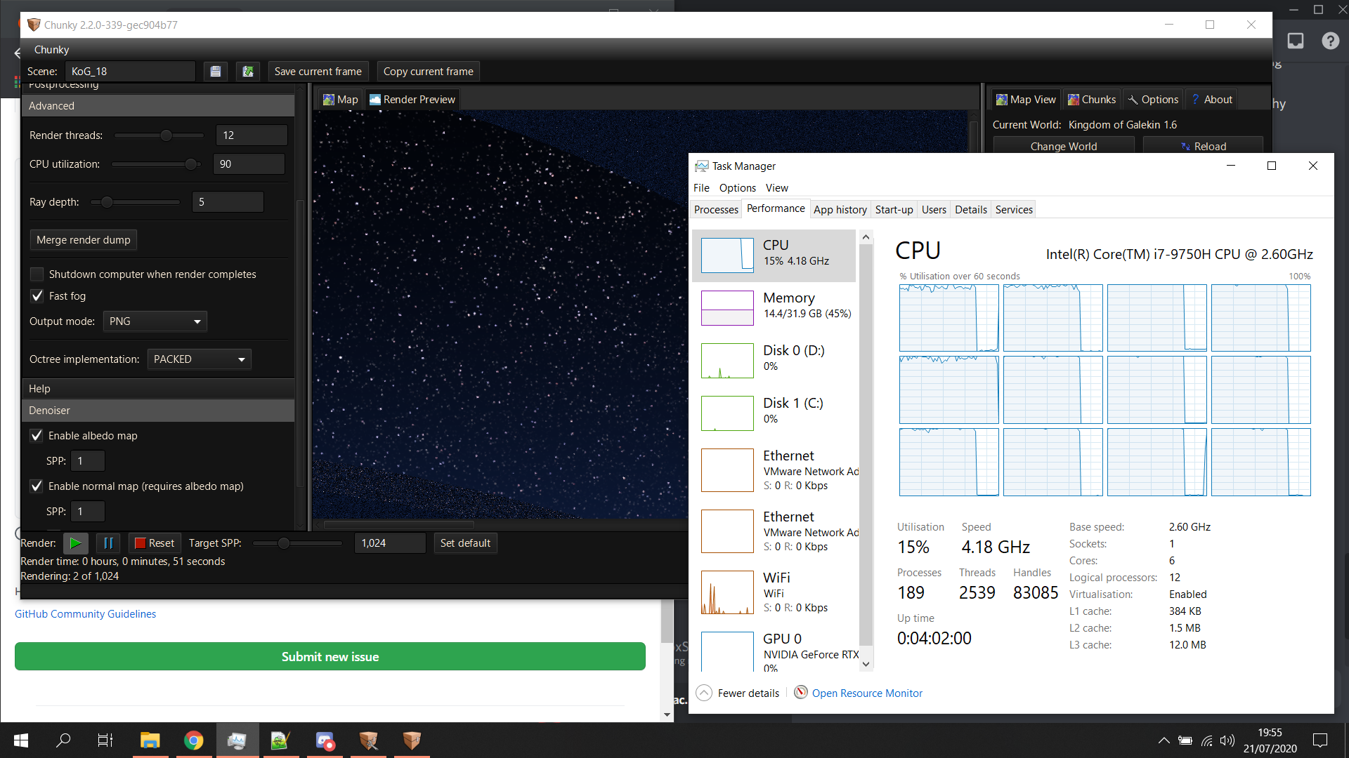 Scene becomes unresponsive after a few SPP - NaN issues · Issue #643 · chunky-dev/chunky · GitHub