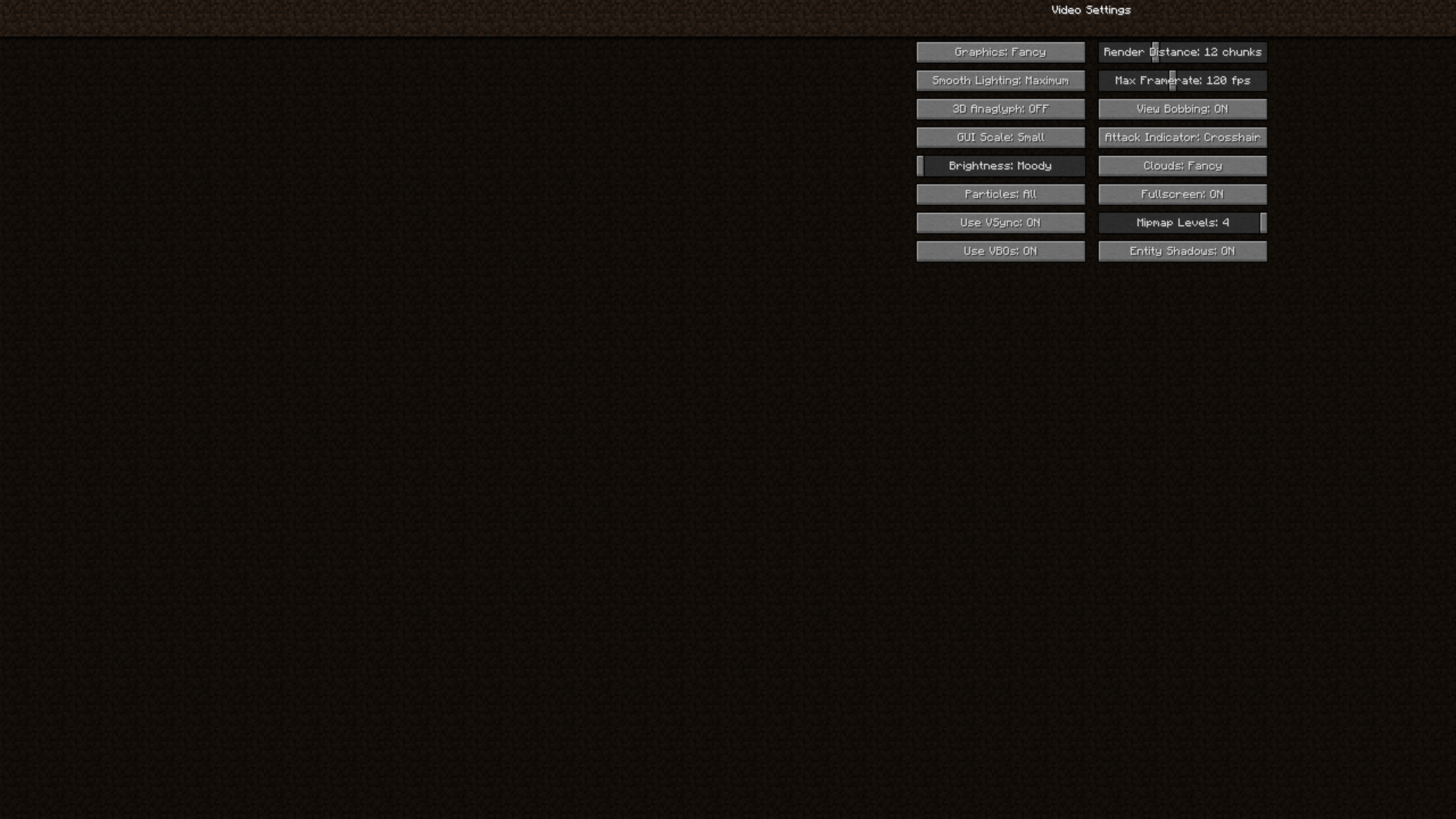 screen is off set when full screen on versions 1.12.2 & earlier · Issue ...