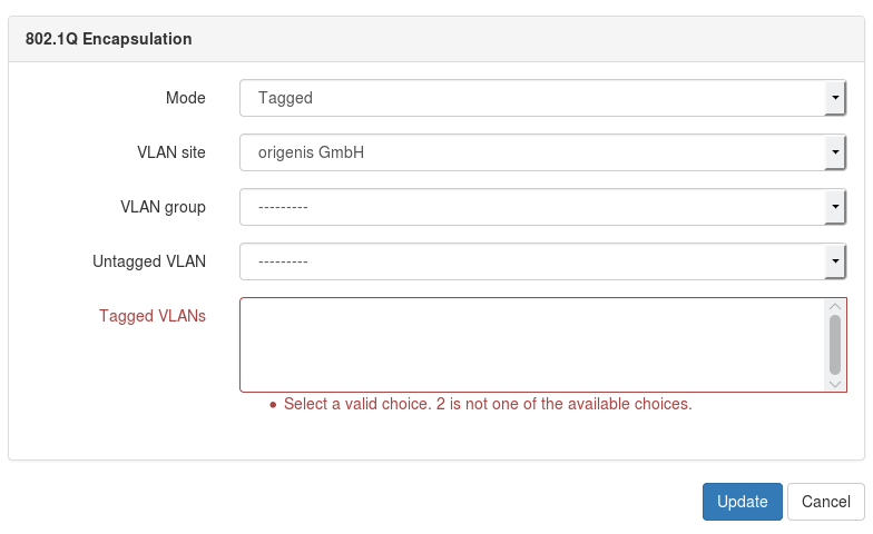 Cant Assign Vlans To Interfaces · Issue 1960 · Netbox Communitynetbox · Github