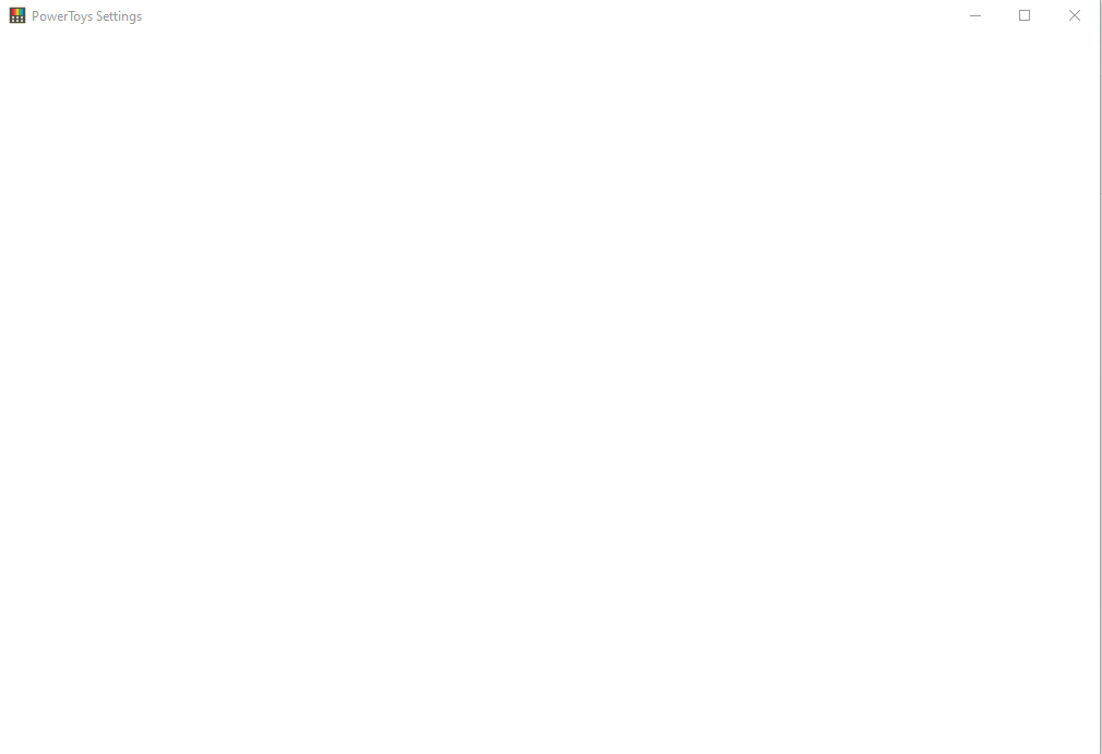 Settings Windows · Issue 417 · Microsoft Powertoys · Github