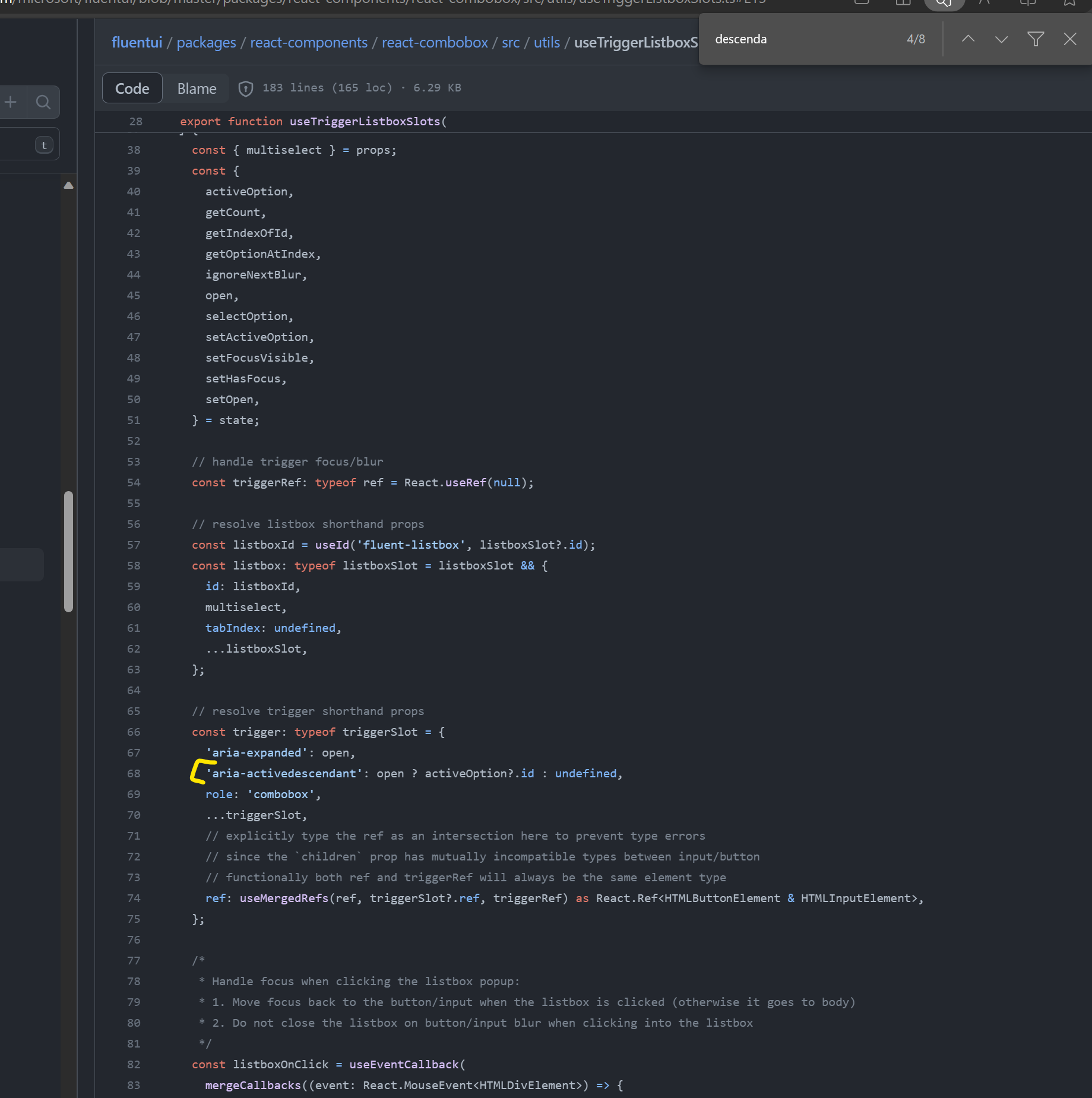 [Bug]: Always open Combobox doesn't announce the full control, only results · Issue #28250 ...