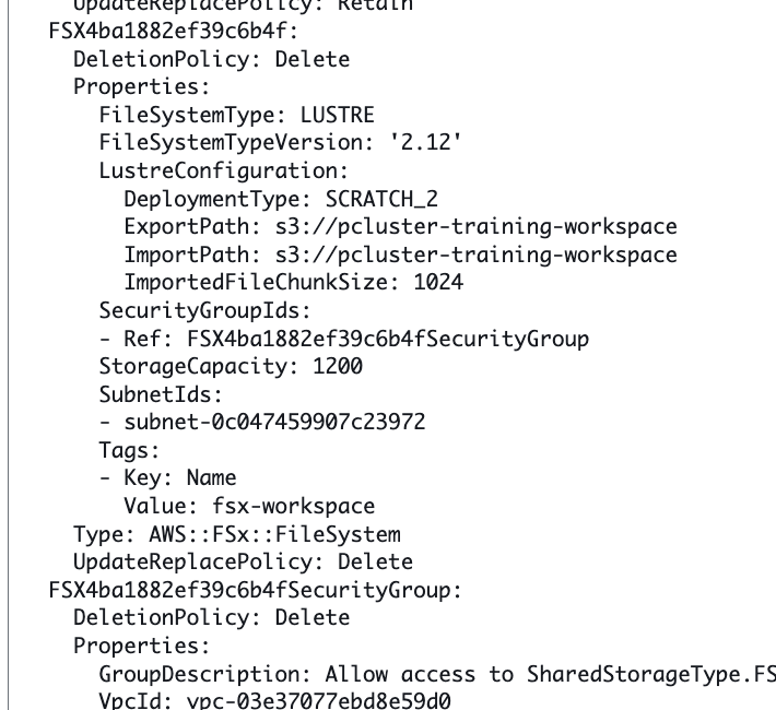 Feature Request: Support for Security Groups in FSX Lustre Settings · Issue #5818 · aws/aws ...