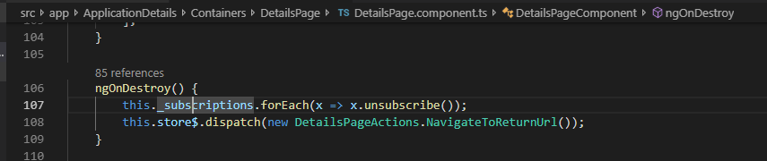 Breadcrums Are Not Working As Good As Typescript · Issue 2496