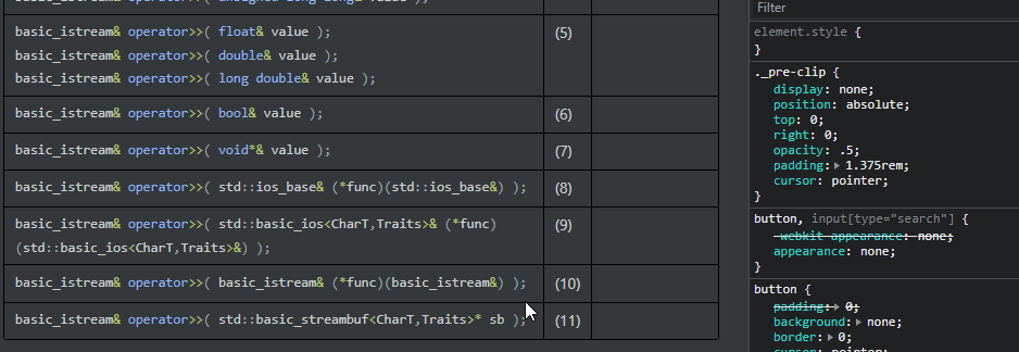 "Copy to Clipboard" icon on :hover state breaks column layout · Issue ...