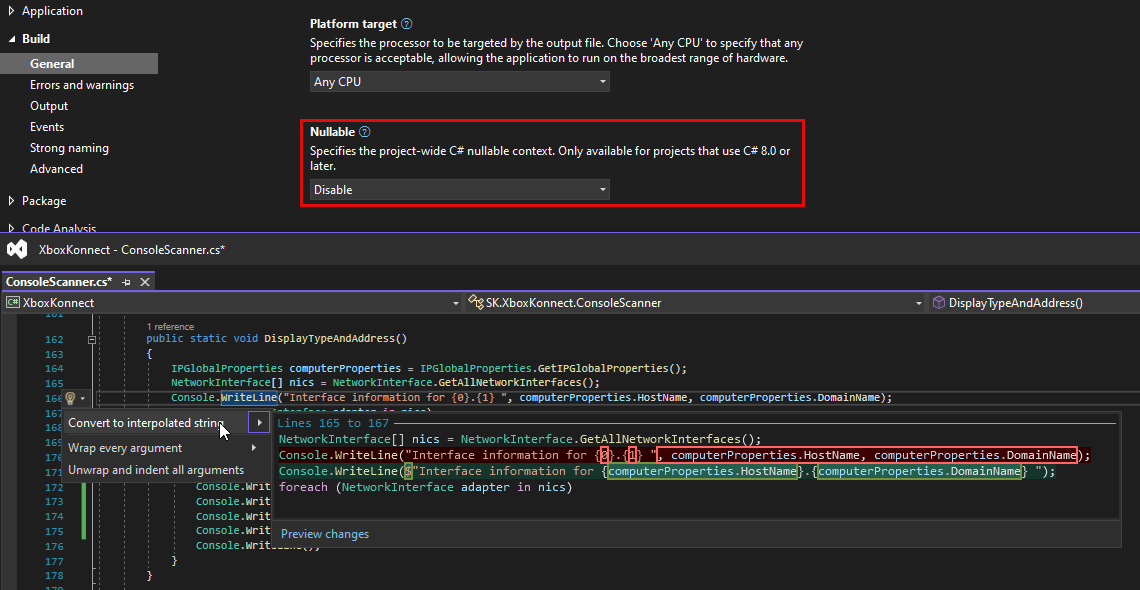 Convert to interpolated string adds (object) to everything · Issue ...