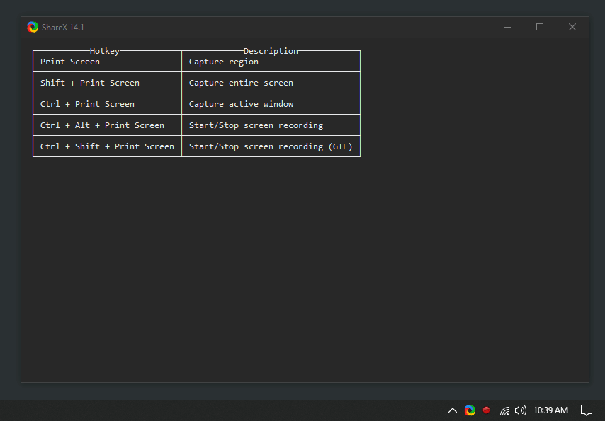 Pleeease : How can unhide Sharex side menu · Issue #6619 · ShareX/ShareX · GitHub