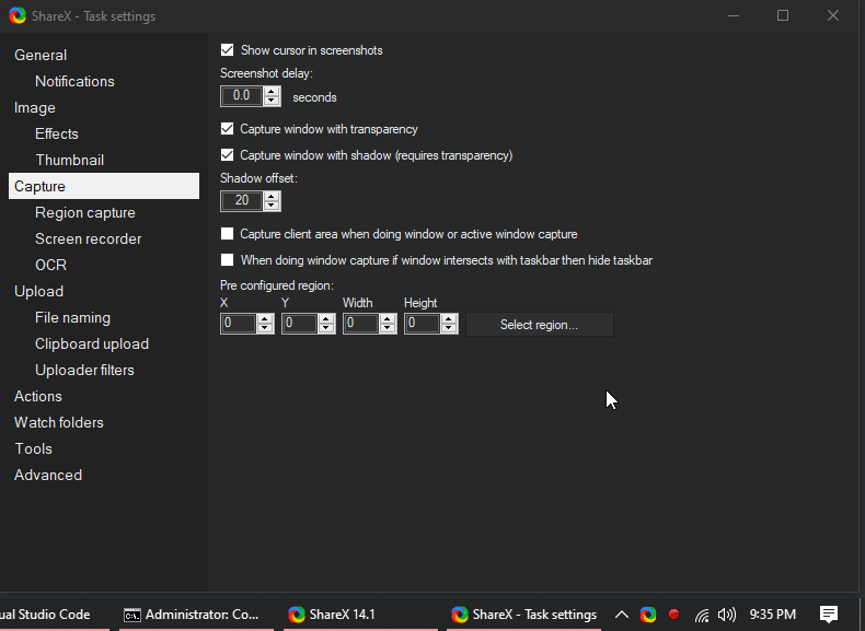 Show cursor in screenshots option · Issue #6635 · ShareX/ShareX · GitHub