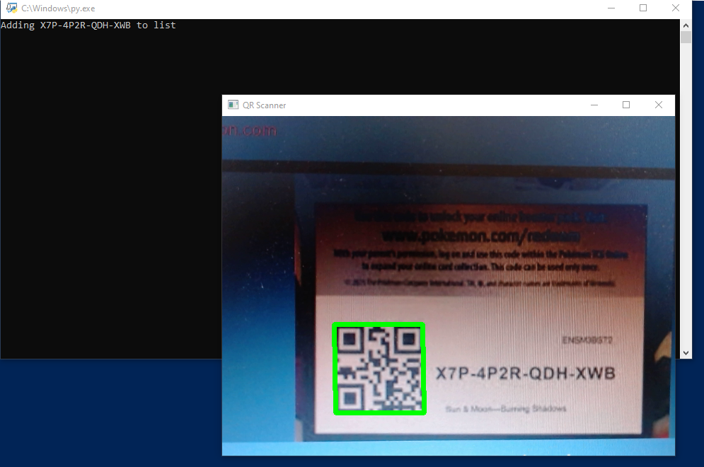 GitHub - suntour/qr-scanner: Tool that scans and decodes QR codes using ...