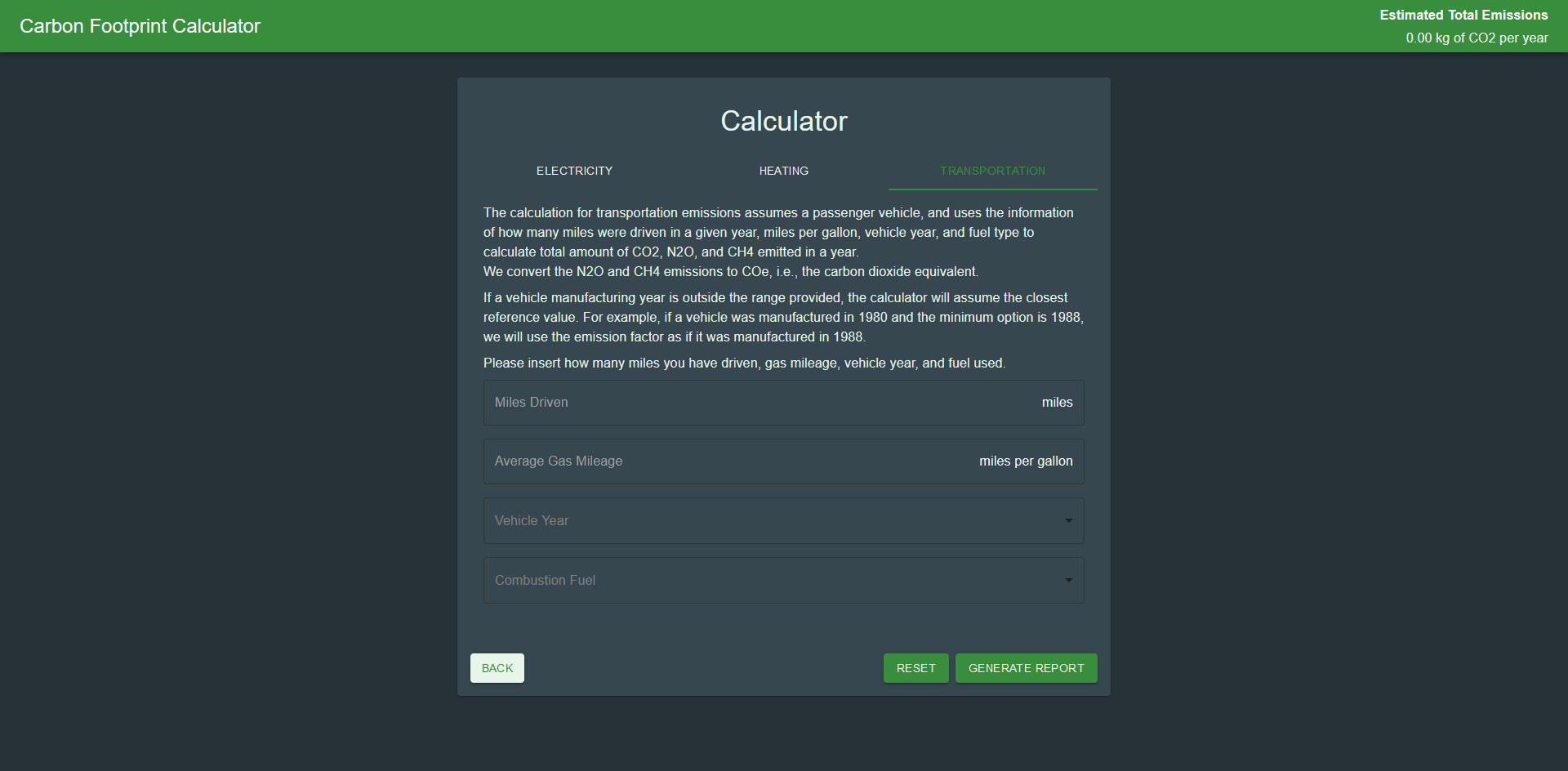 GitHub - lucas-tonon/carbon-calculator
