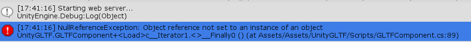 How To Istantiate Object Gltf In Runtime · Issue 263 · Khronosgroup Unitygltf · Github