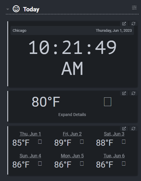 [BUG] Weather Widgets do not display icons · Issue #1205 · Lissy93/dashy · GitHub