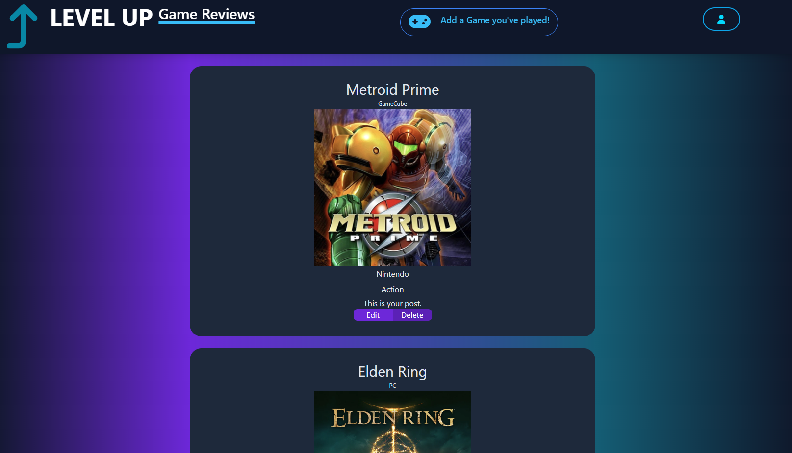 GitHub - Derek-Emsbach/level-up-games