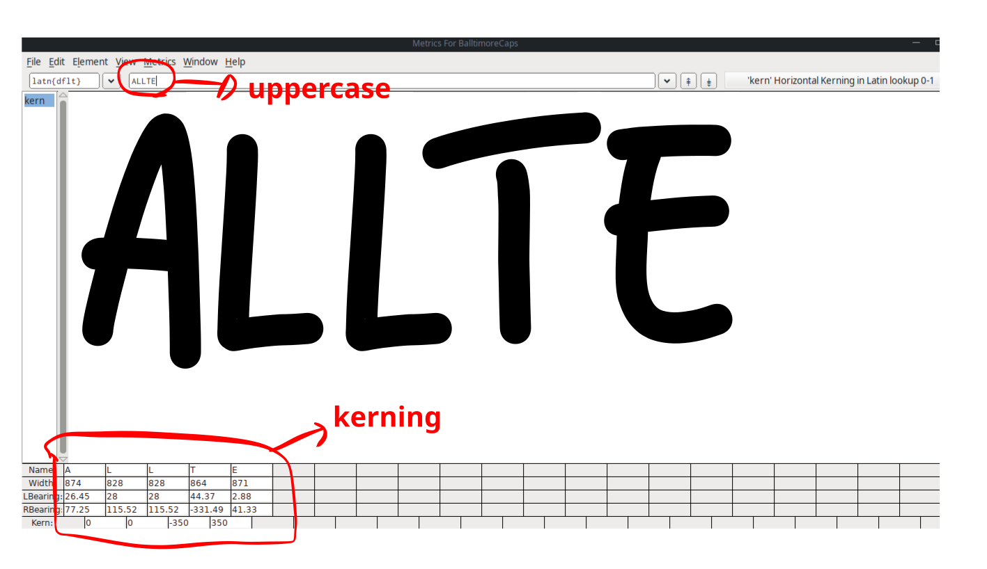Kerning Problems // Only happen to uppercase charcters · Issue #3415 ...