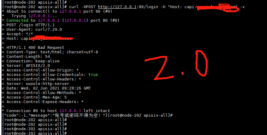 request help: apisix cannot use CORS plug-in after upgrading from 2.0 to 2.5 and partial route ...