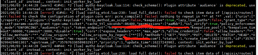 request help: apisix cannot use CORS plug-in after upgrading from 2.0 to 2.5 and partial route ...