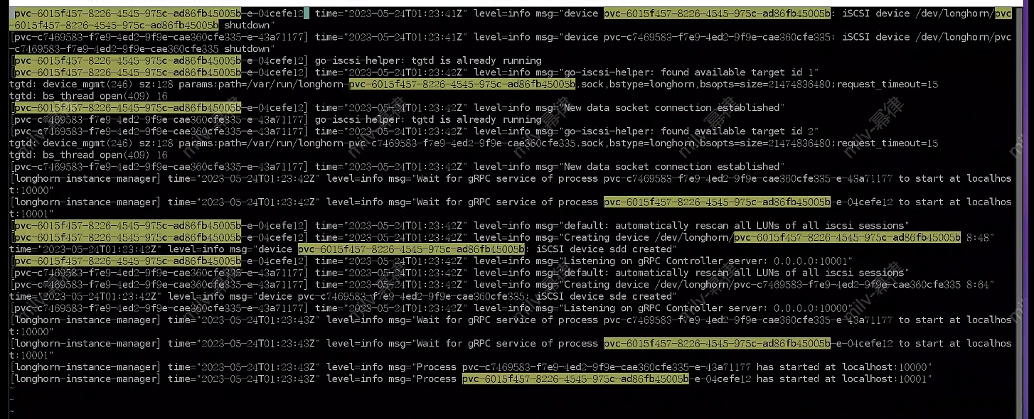 Instance Manager E And Instance Manager R Rw Timeout On The Same Node Cause The Pod To Restart